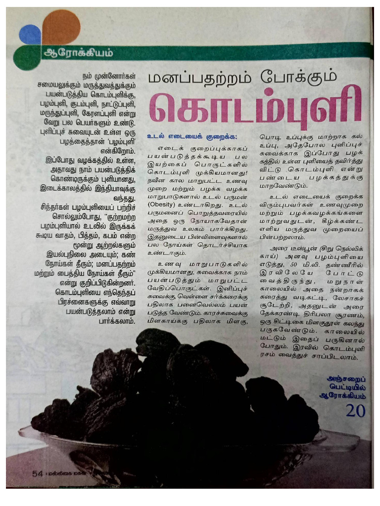 Kodampuli | PDF