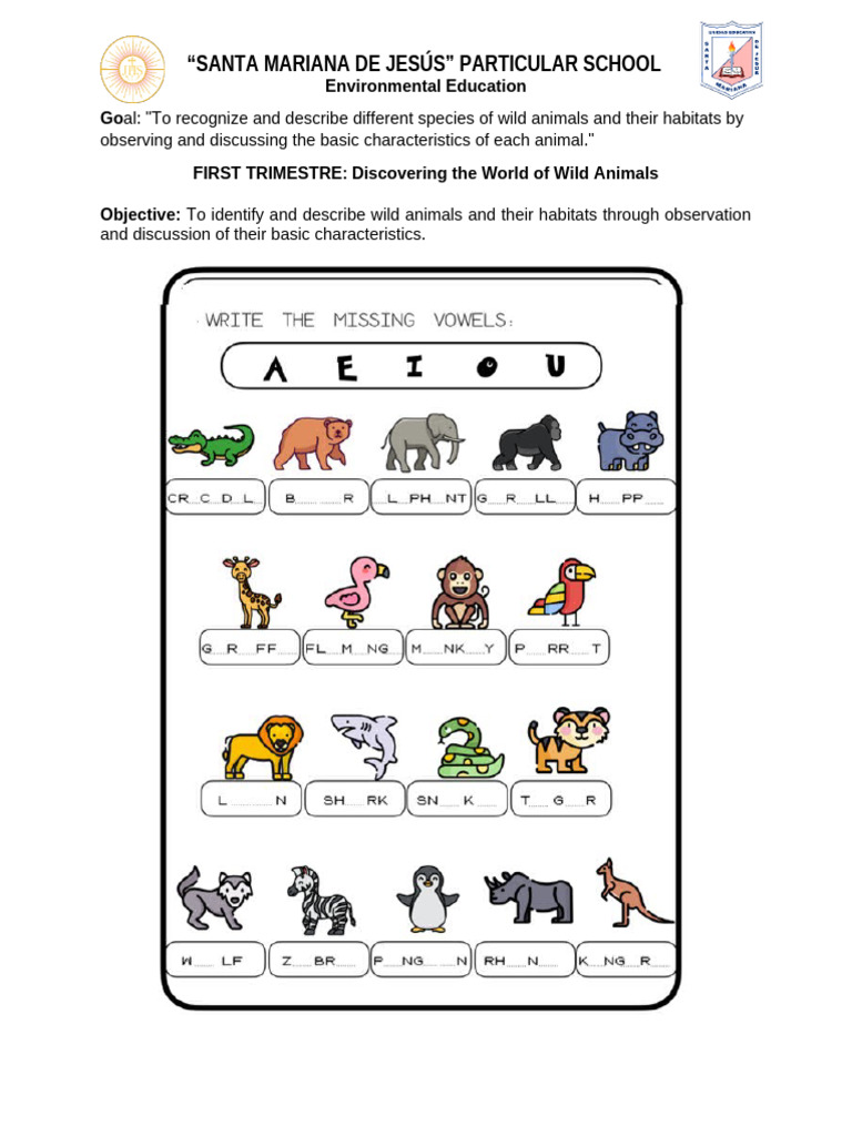 3rd Grade Environmental Projects Week 1 | PDF