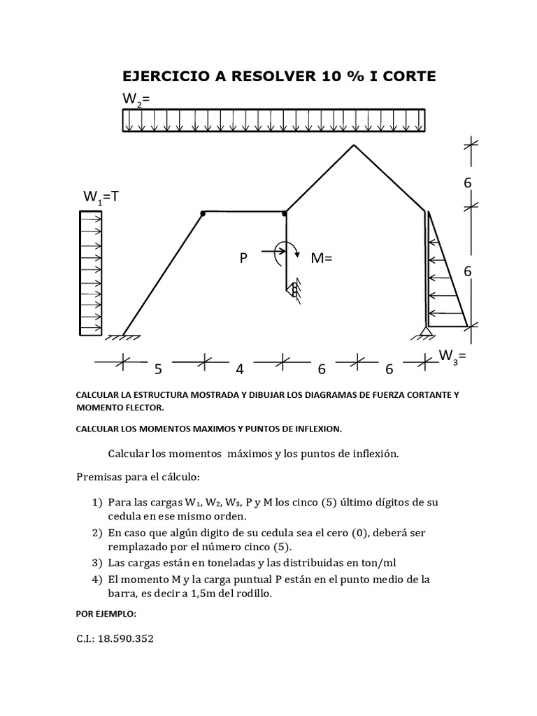 Estructura-3er Corte-1er Ejercicio | PDF