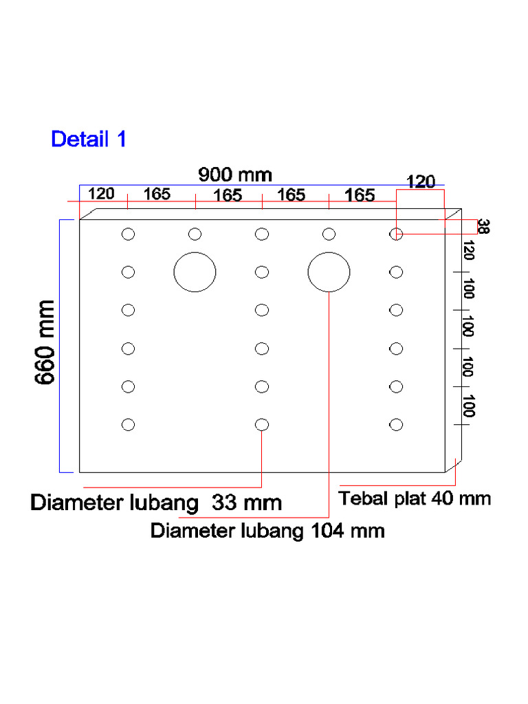 Detail 1 Base Plate | PDF
