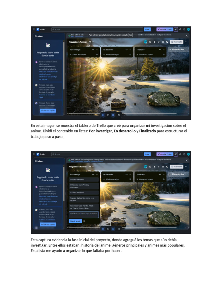 Actividad de Trello | PDF