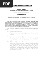 Draft Ad Art Kopdes Merah Putih | PDF