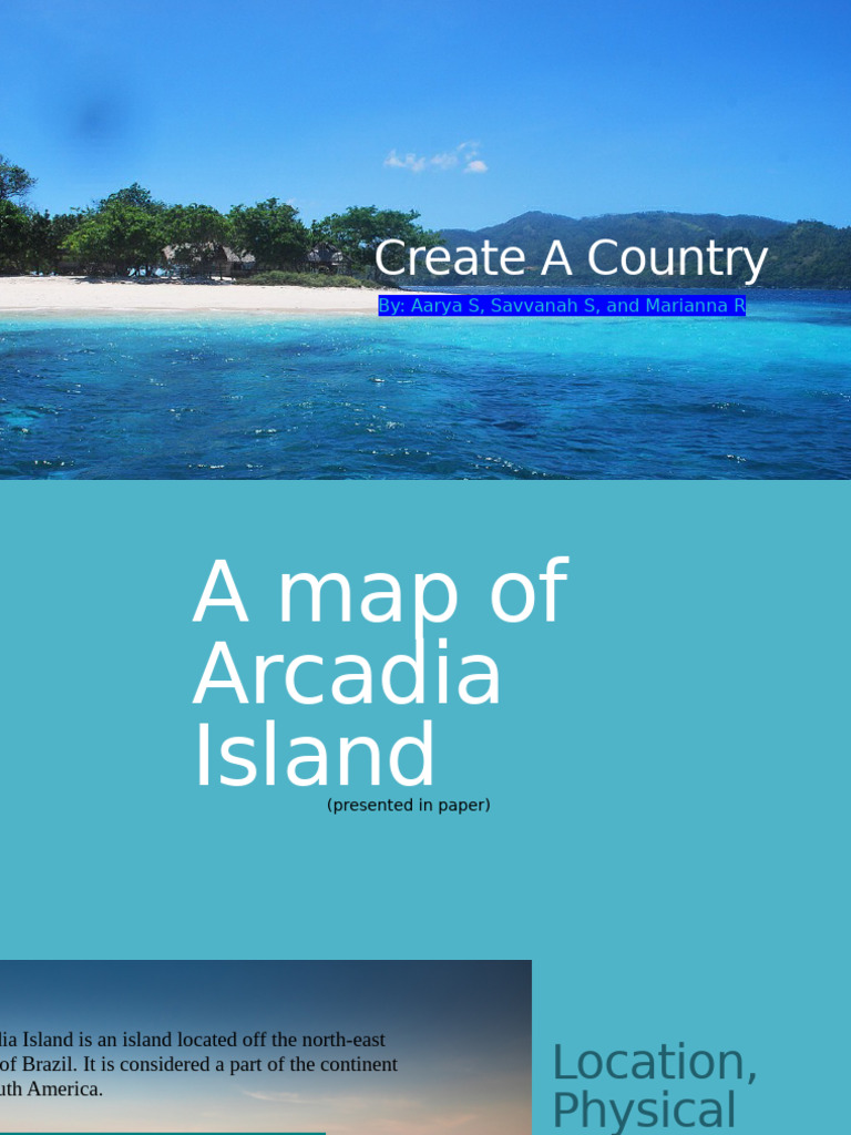 Create A Country Template | PDF