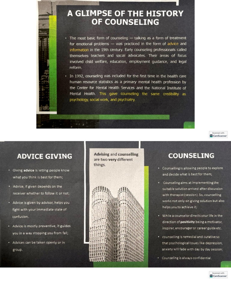 Counseling | PDF