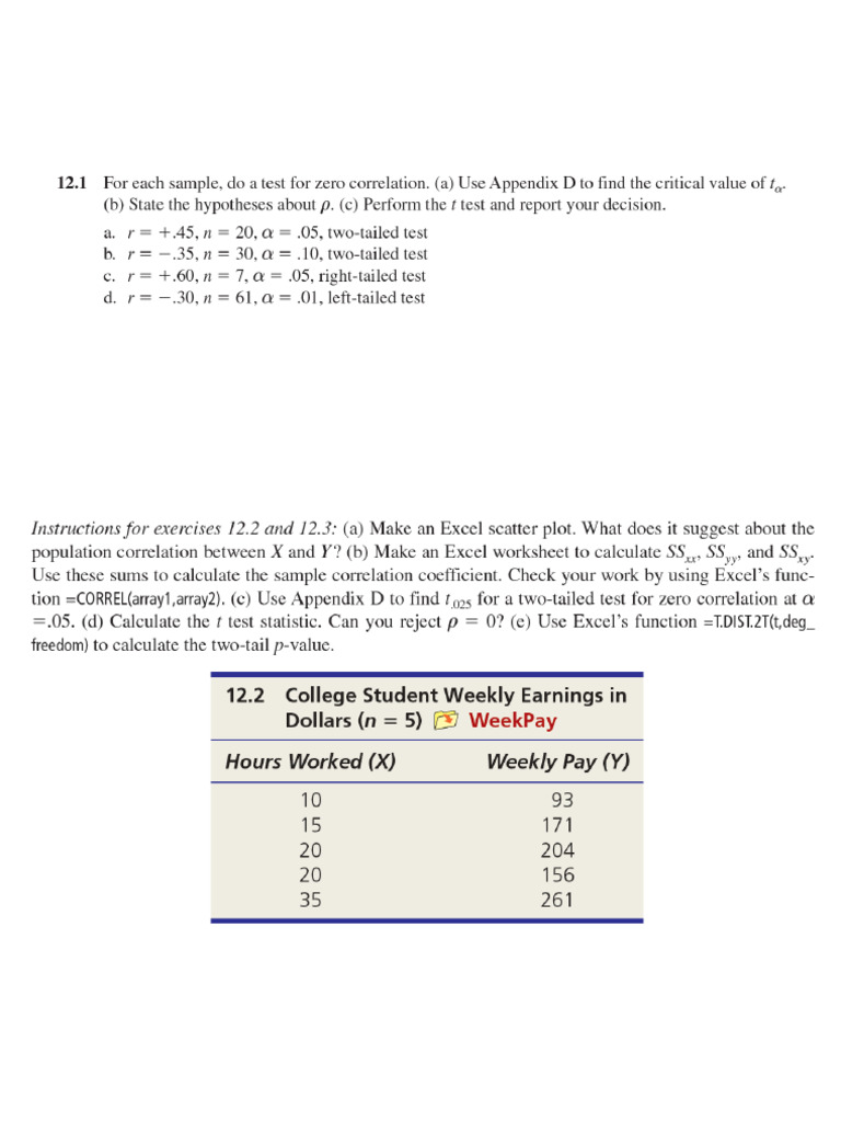 Topic 12 Linear Regression | PDF