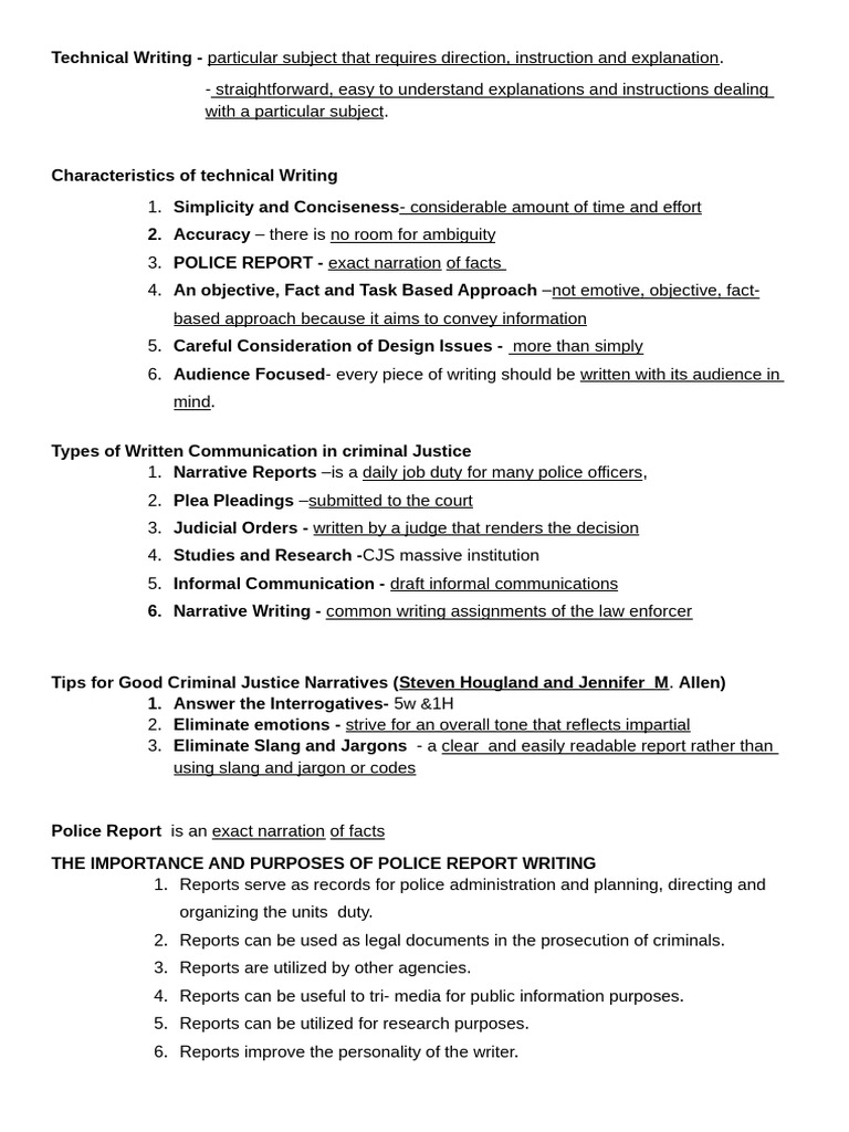 Cdi 8 Reviewer Chapter 2 | PDF | Detective | Police