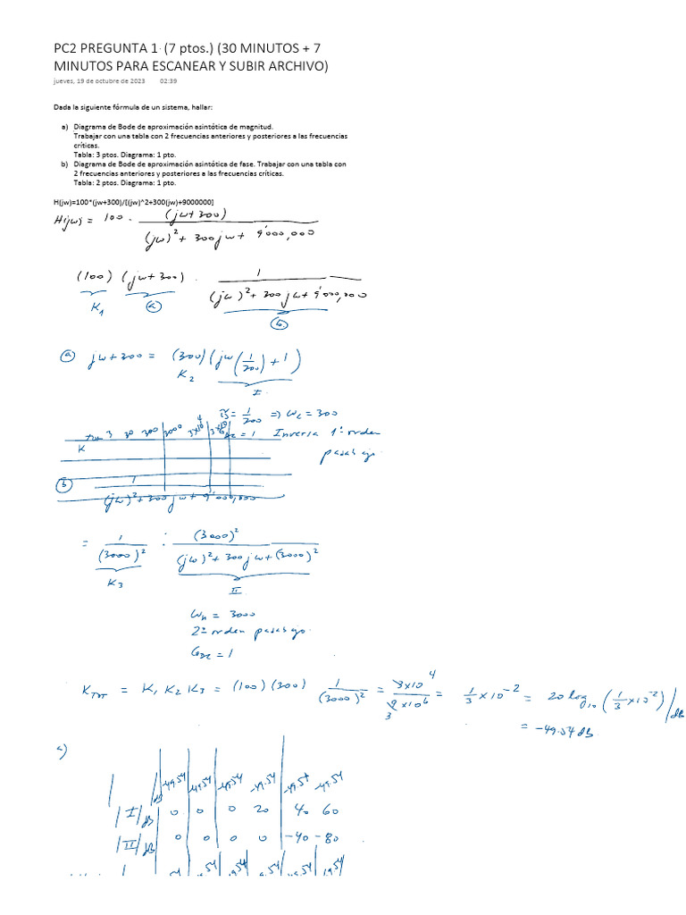 PC2 2023 2 Solucionario | PDF