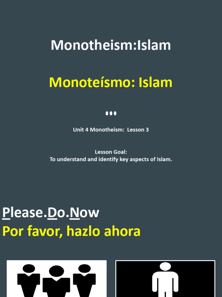 Hicel Paredes Jimenez - Unit 4 Middle East Lesson 3 - Islam | PDF ...