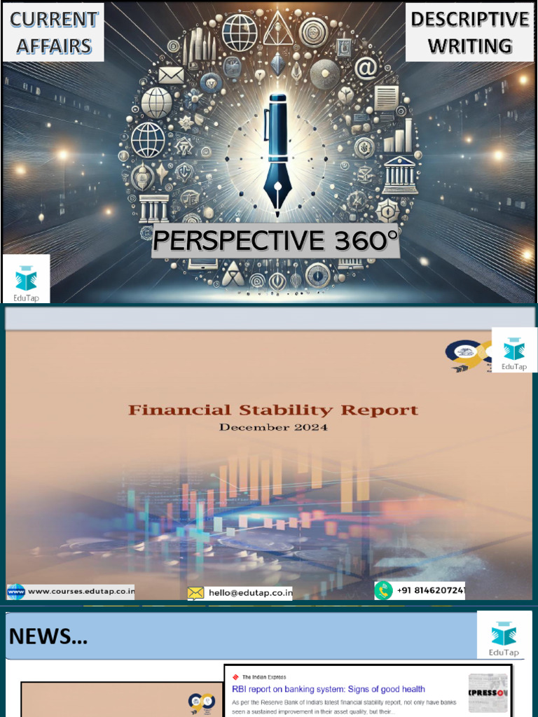Financial Stability Report (RBI) | PDF | Loans | Debt