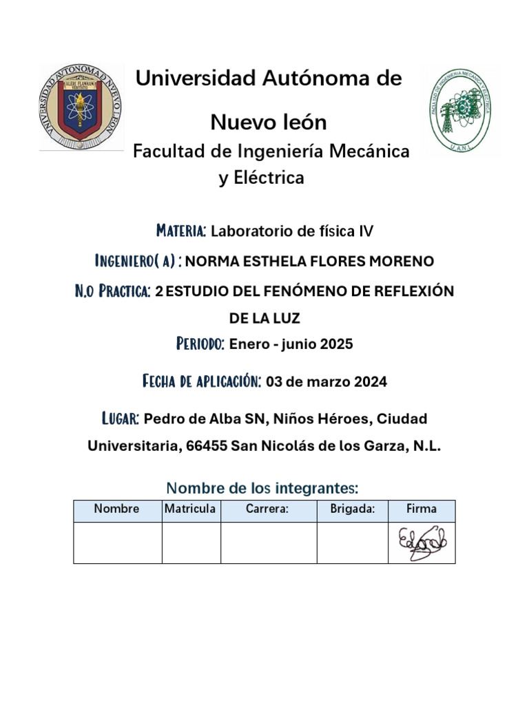 Estudio del fenómeno de reflexión de luz | PDF | Reflexión (Física ...