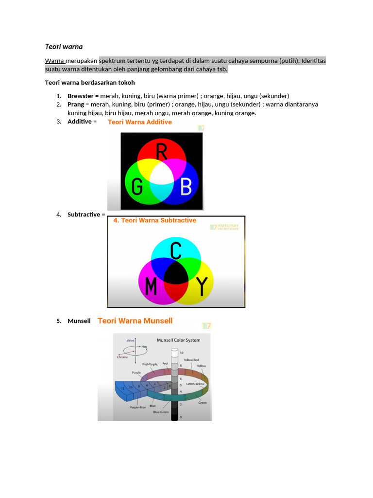 Teori Warna | PDF