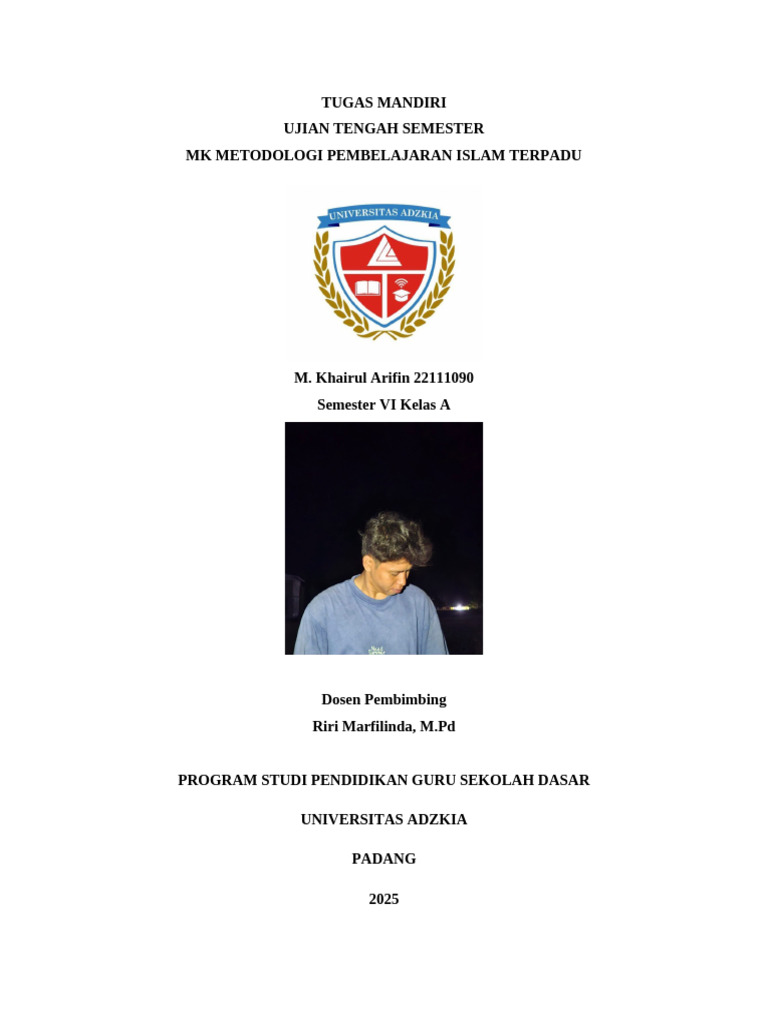 Uts M. Khairul Arifin | PDF