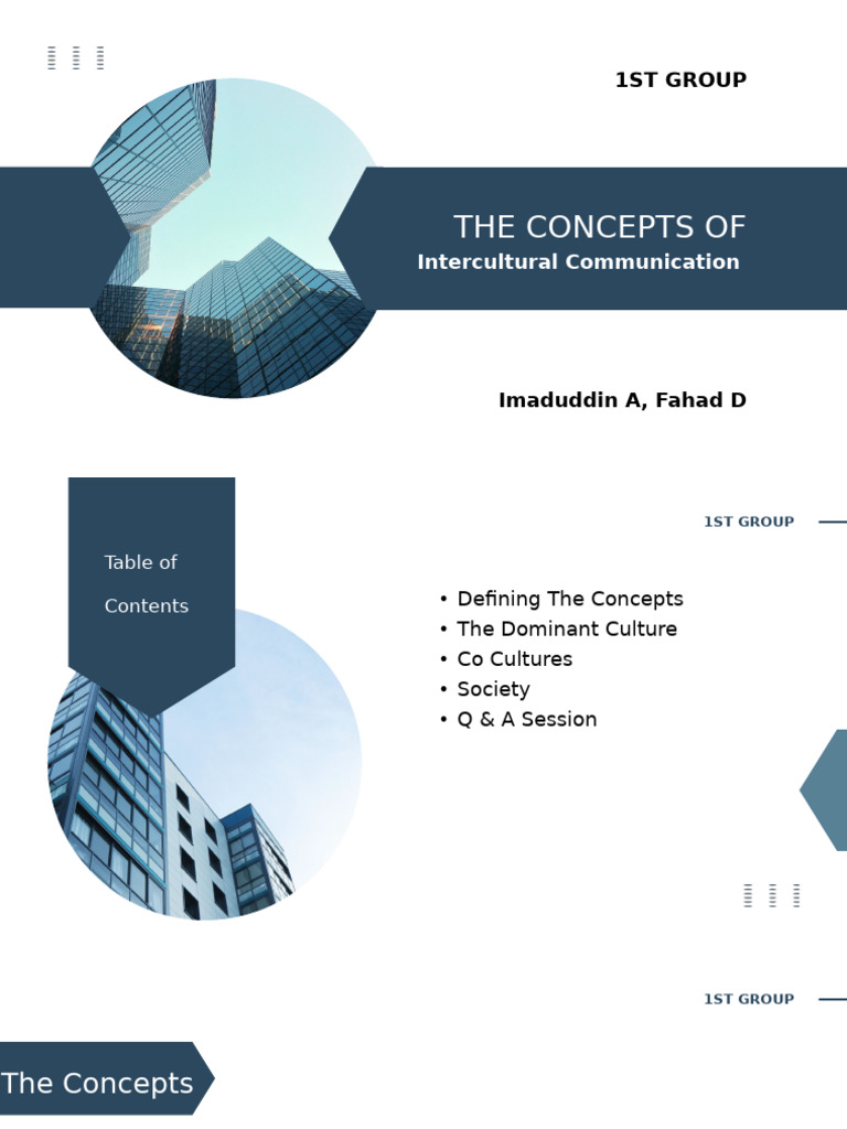 Group 1 Presentation | PDF | Communication | Society