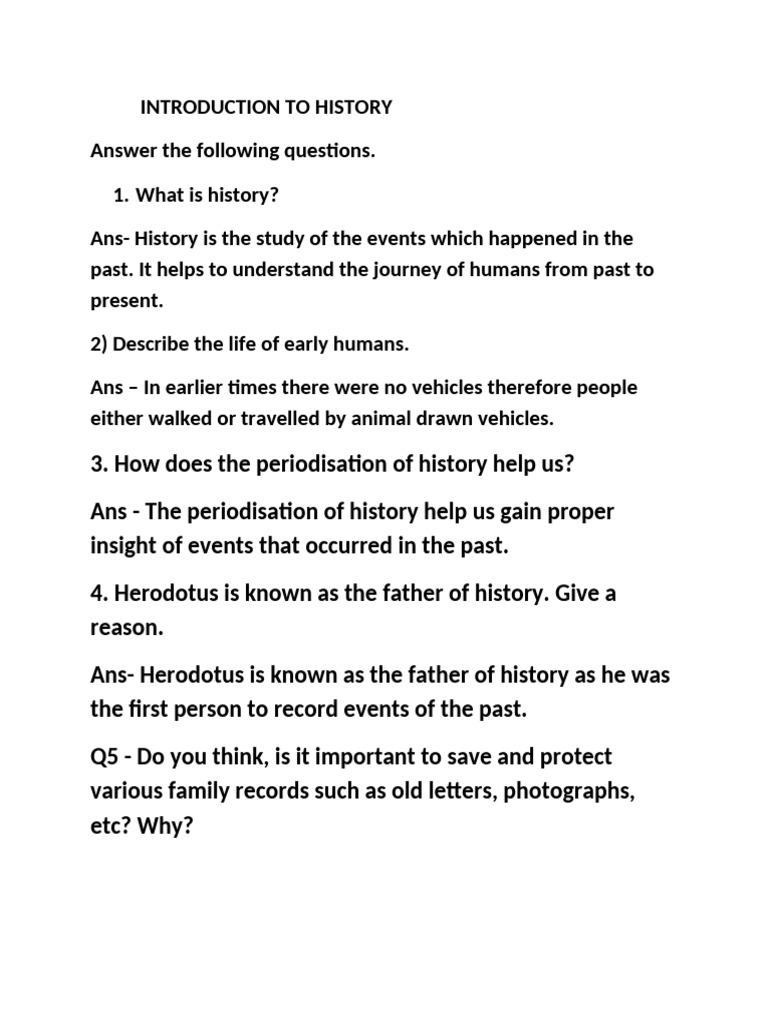 1745755235265.Chp. Introduction To History. Notes | PDF