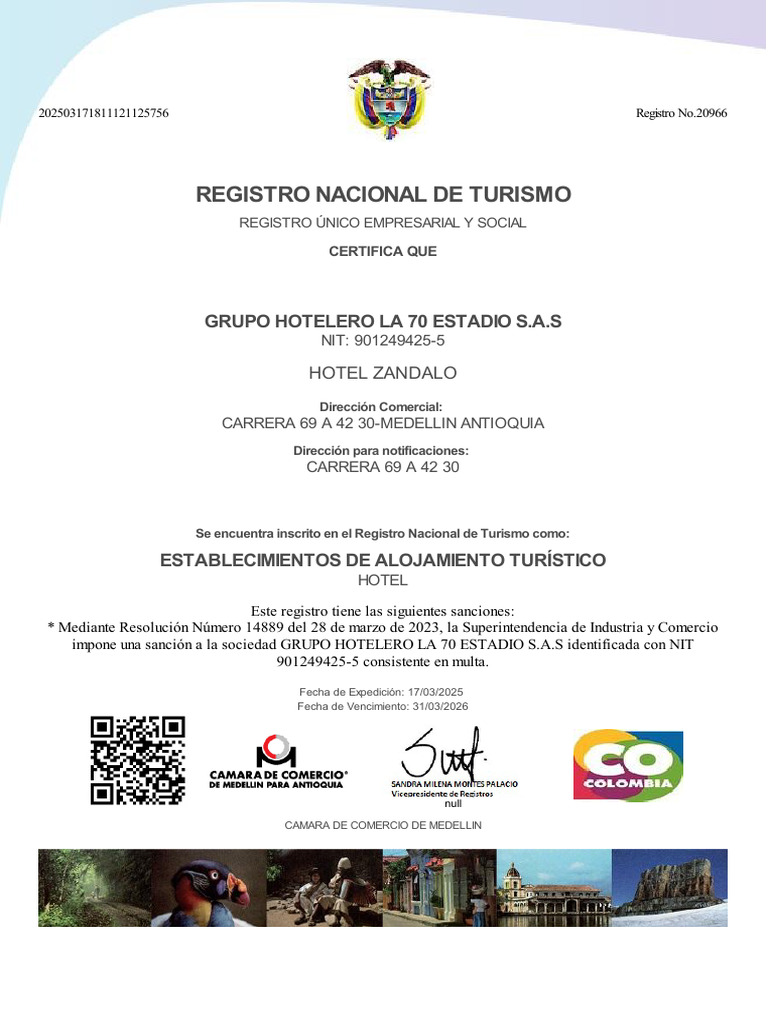 rnt zandalo 2026 | PDF