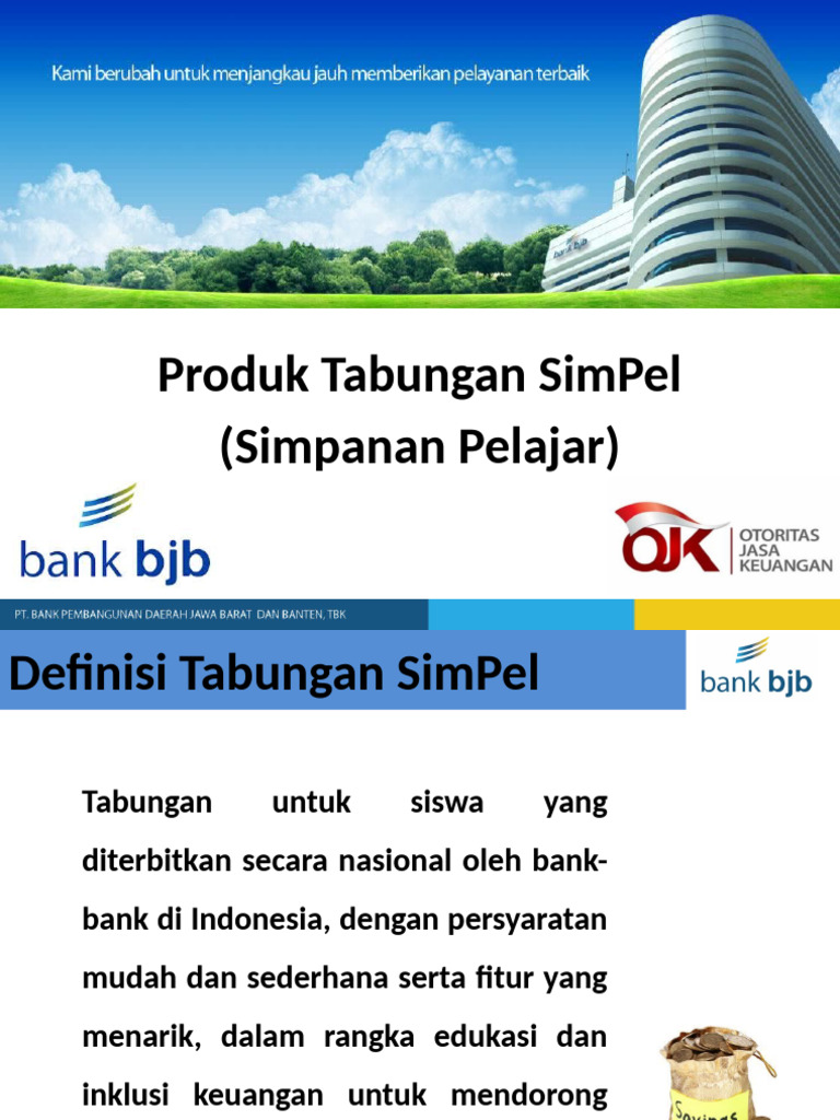 Panduan Tabungan SimPel untuk Siswa | PDF