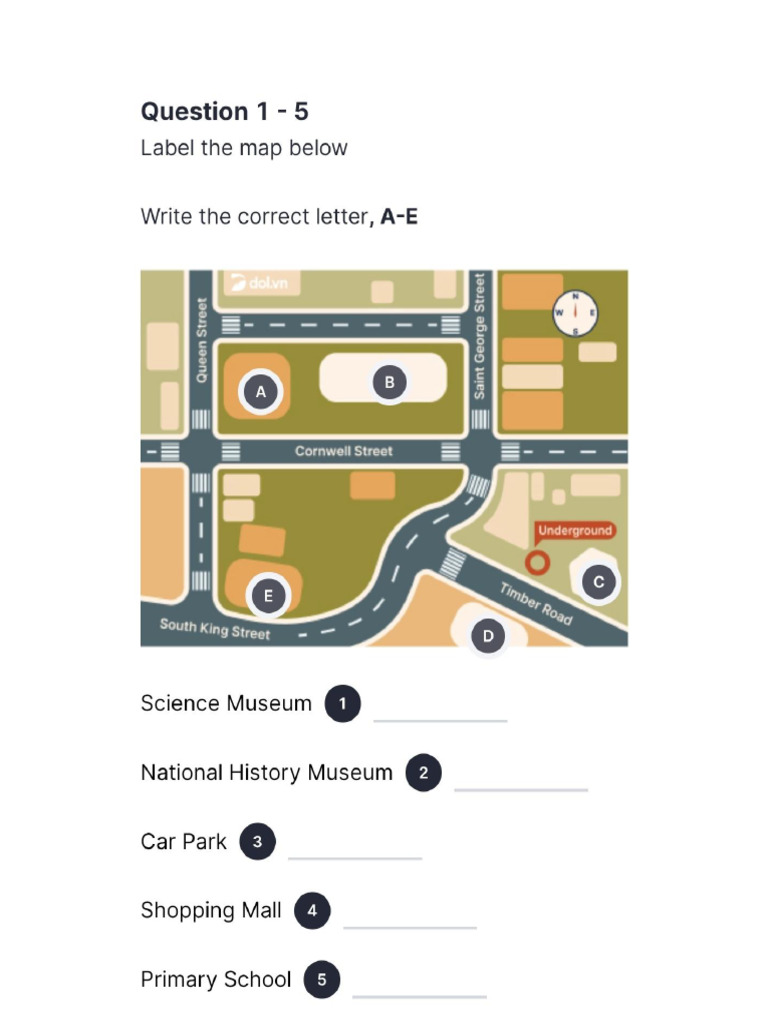 Lis Plan Map Labelling | PDF