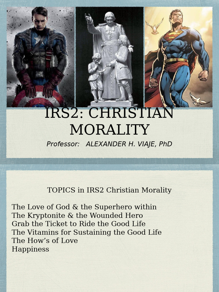 Understanding Christian Morality Principles | PDF | Faith | Reason