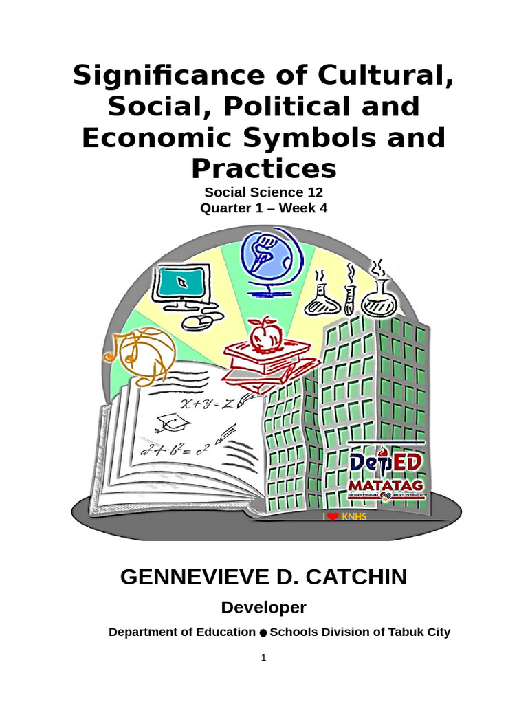 UCSP - Q1 - (LAS) G.catchin - Edited | PDF | Homo | Human