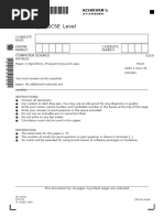 2023 Specimen Paper 2b | PDF | Computer Programming | Logic Gate