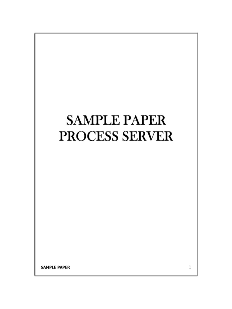 Sample Paper | PDF