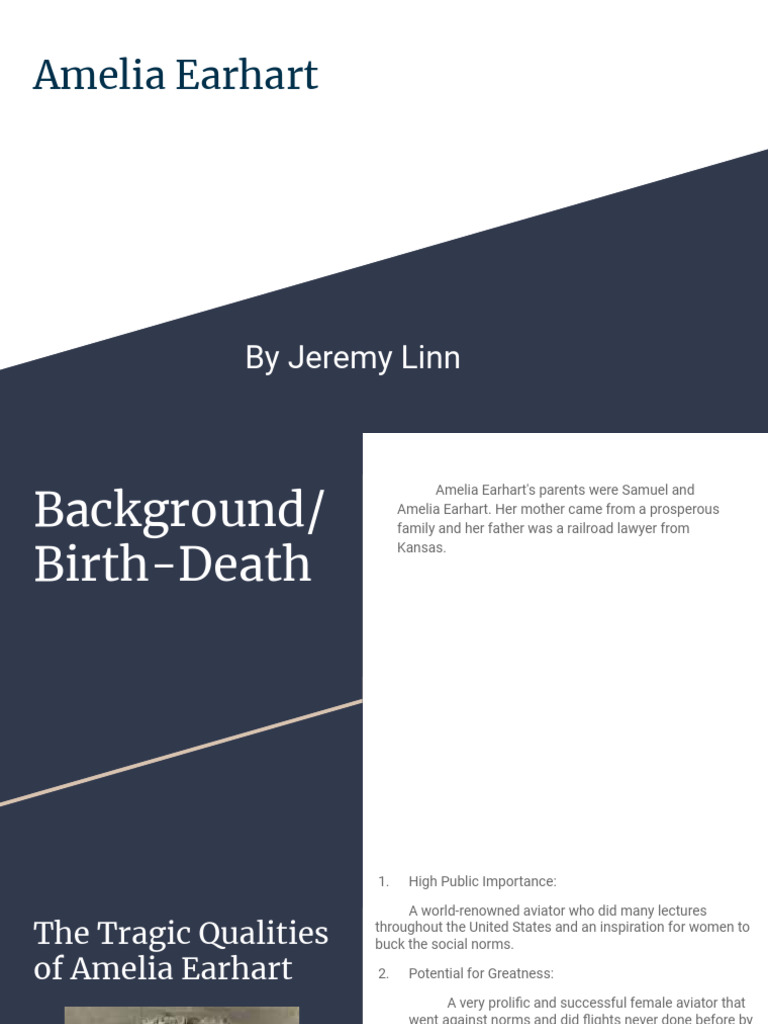 Amelia Earhart by Jeremy | PDF