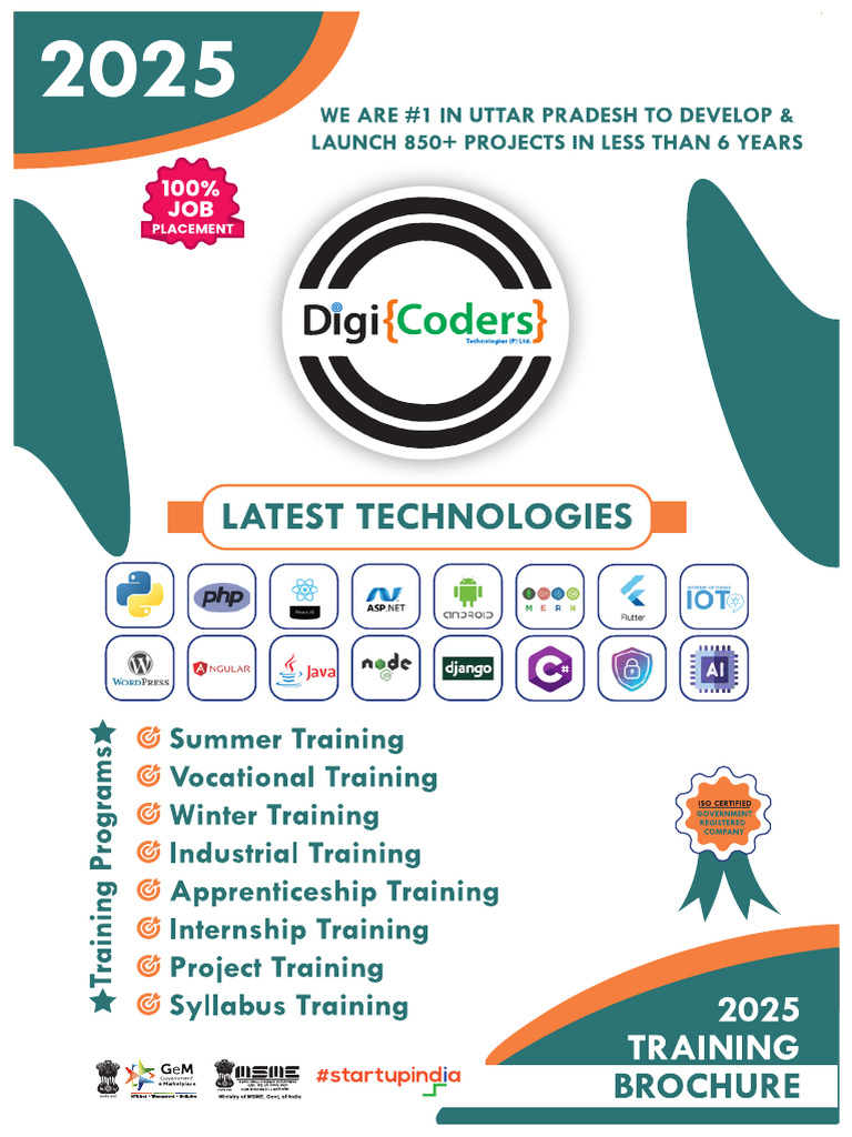 Digicoders Booklet 2025 | PDF