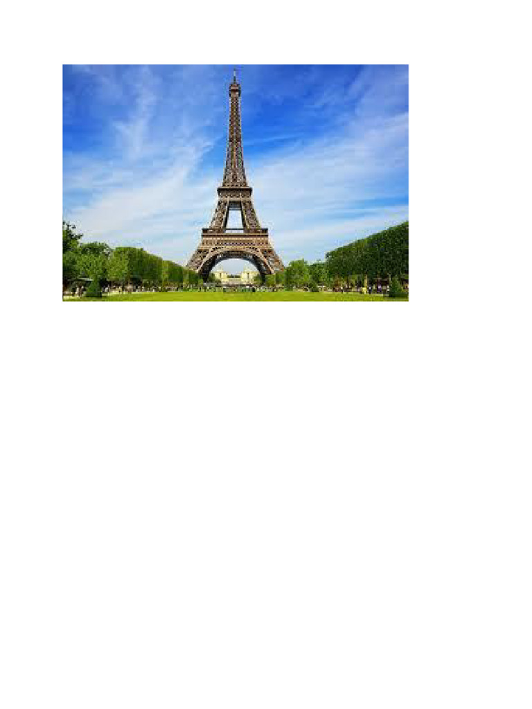 Eiffel tower | PDF