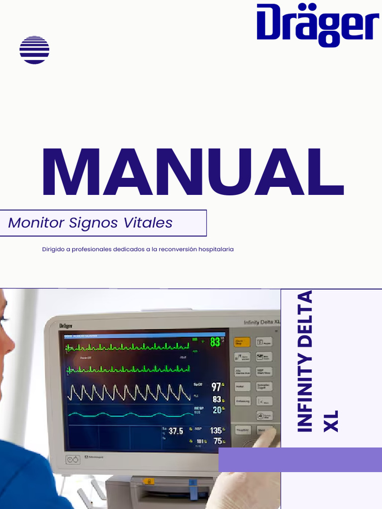 Guía para Leer Monitor de Signos Vitales | PDF | Botón (Computación ...