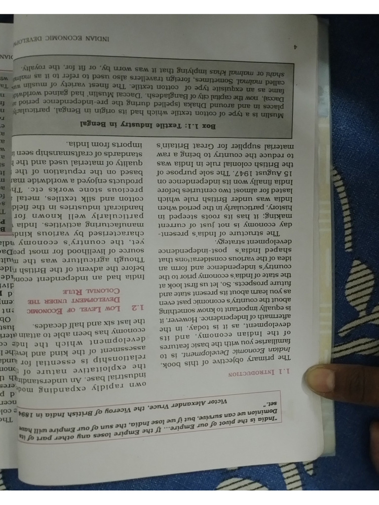Indian Economic Development | PDF