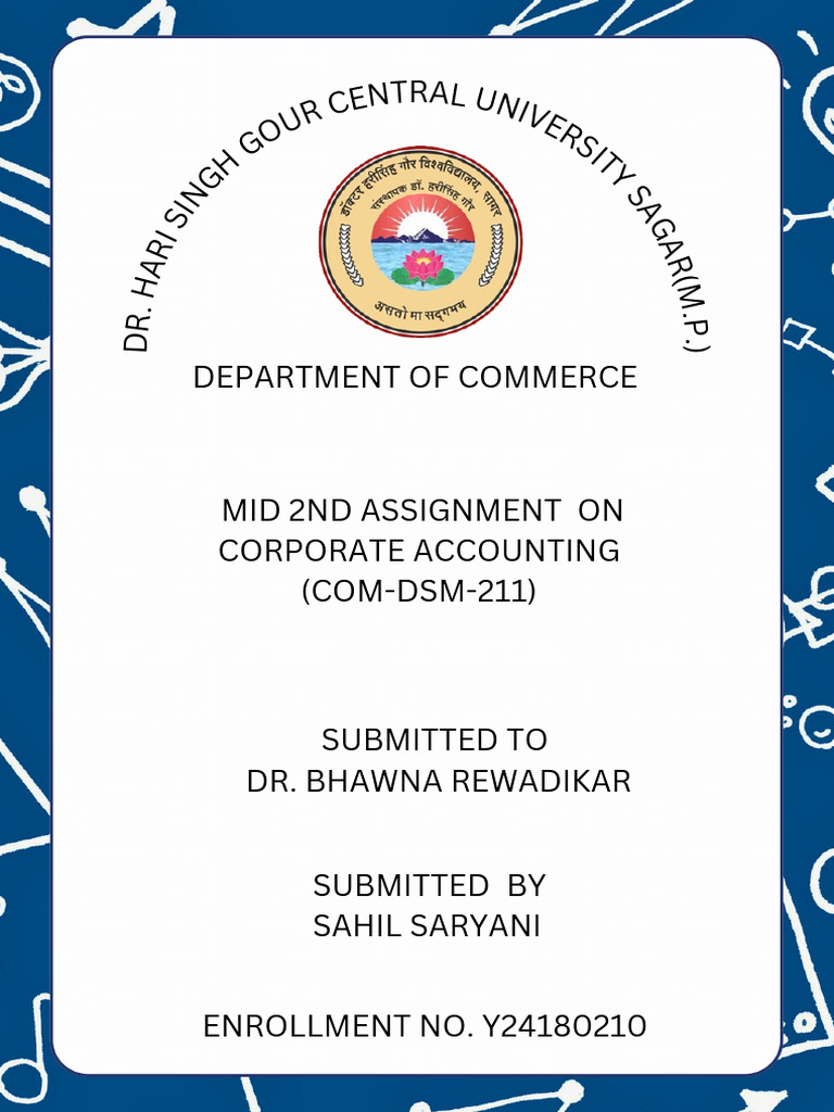Corporate Front Page | PDF