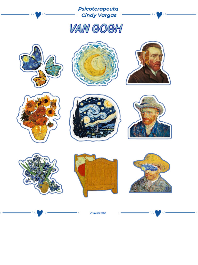 Stickers Van Gogh | PDF