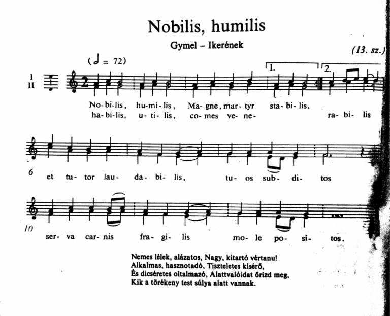 Nobilis, Humilis | PDF