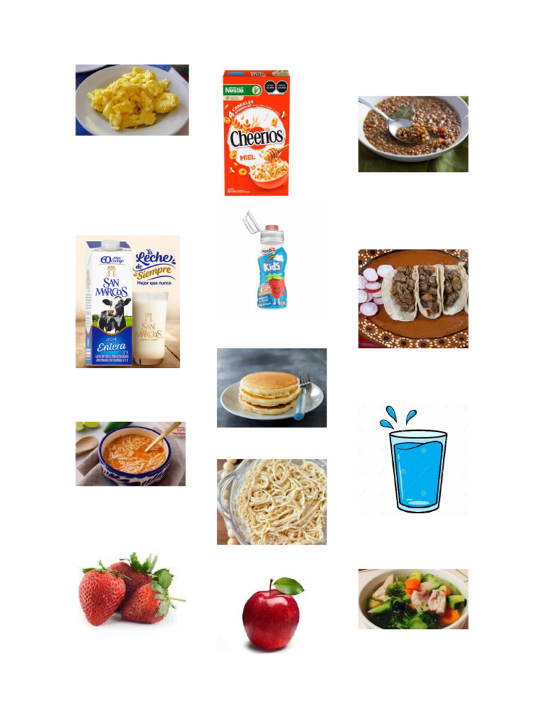 Breakfast, Lunch and Dinner | PDF