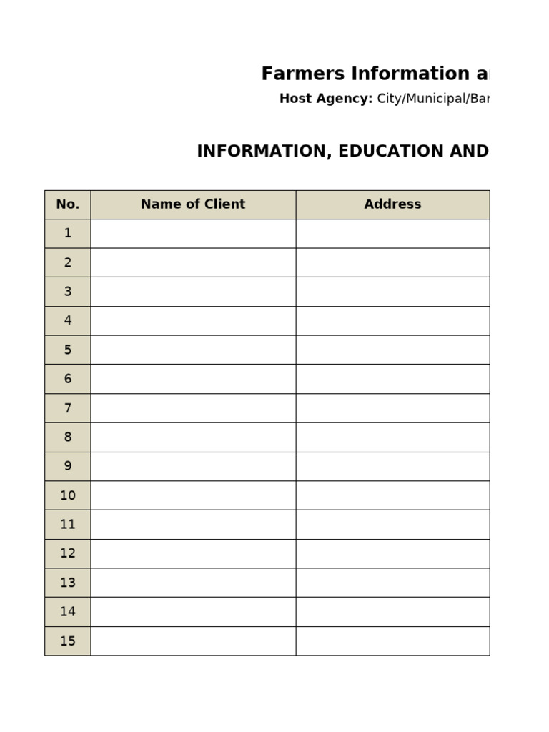 Receiving Copy of IEC Material - Form | PDF