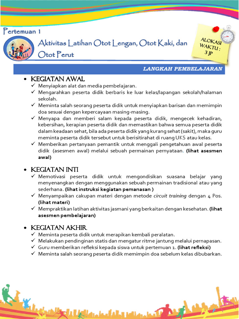 Modul Ajar Kebugaran Kelas 3 | PDF