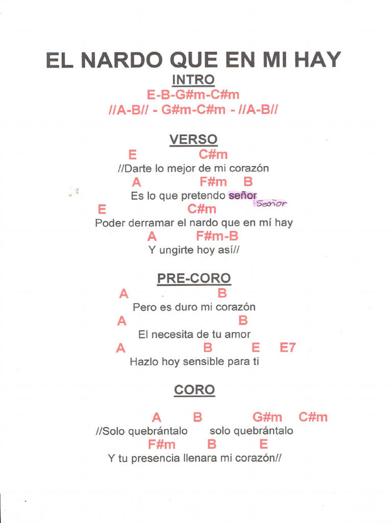 El Nardo Que en Mi | PDF