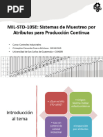 4.2 Uso de Tablas de Muestreo (Mil-std, 414, 105d y Dodge Roming) | PDF | Muestreo (Estadísticas ...