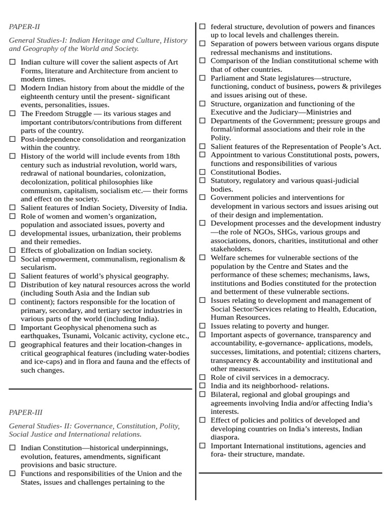 UnderStanding Syllabus MARCH | PDF | Governance | Attitude (Psychology)