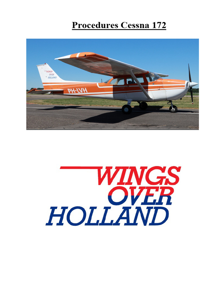 Procedures C 172 PH LVH V1.0 Nederlands | PDF