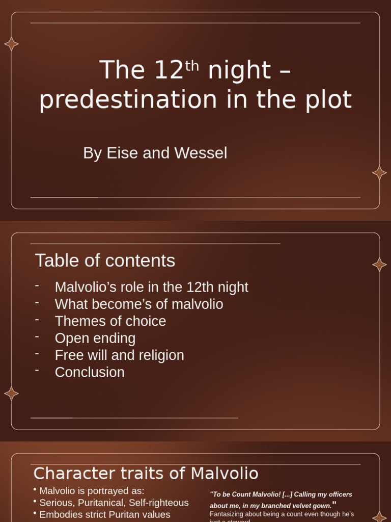 12th Night Wessel and Eise | PDF