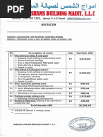 Painting Work Quotation | PDF