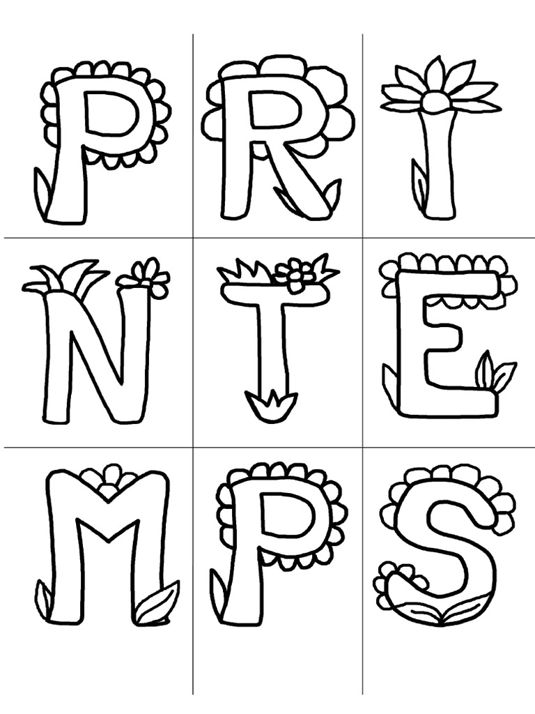Mot Printemps | PDF