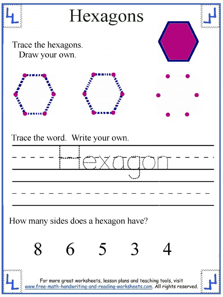 Hexagon Shape | PDF