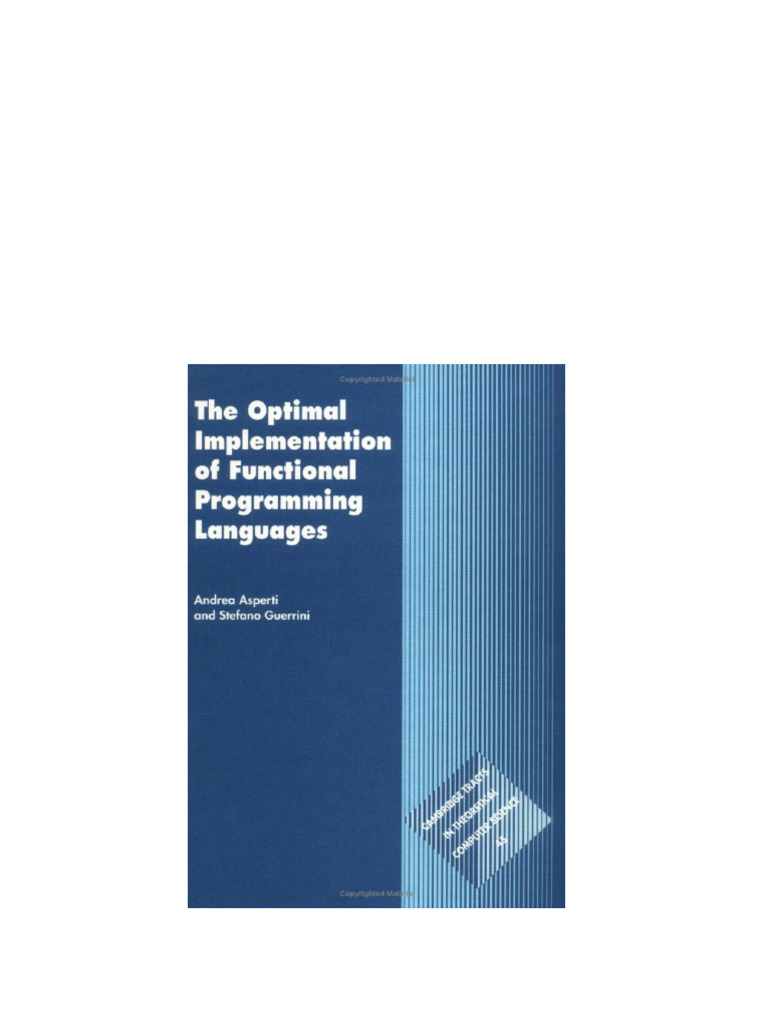 The Optimal Implementation of Functional Programming Languages 1st ...