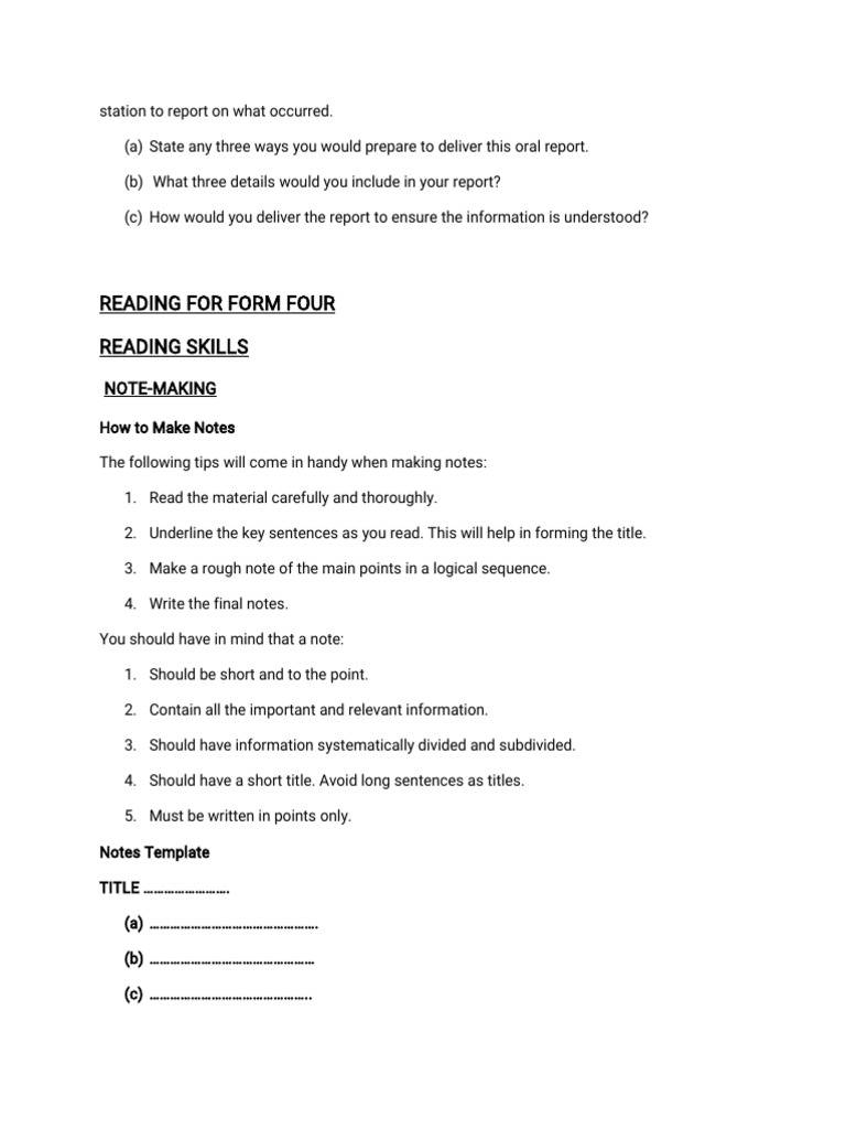 Reading Notes 1 | PDF