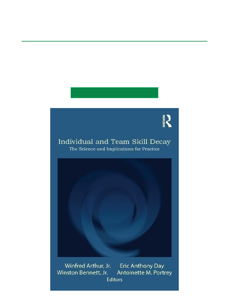 Understanding Skill Decay in Teams | PDF | Psychology | Knowledge