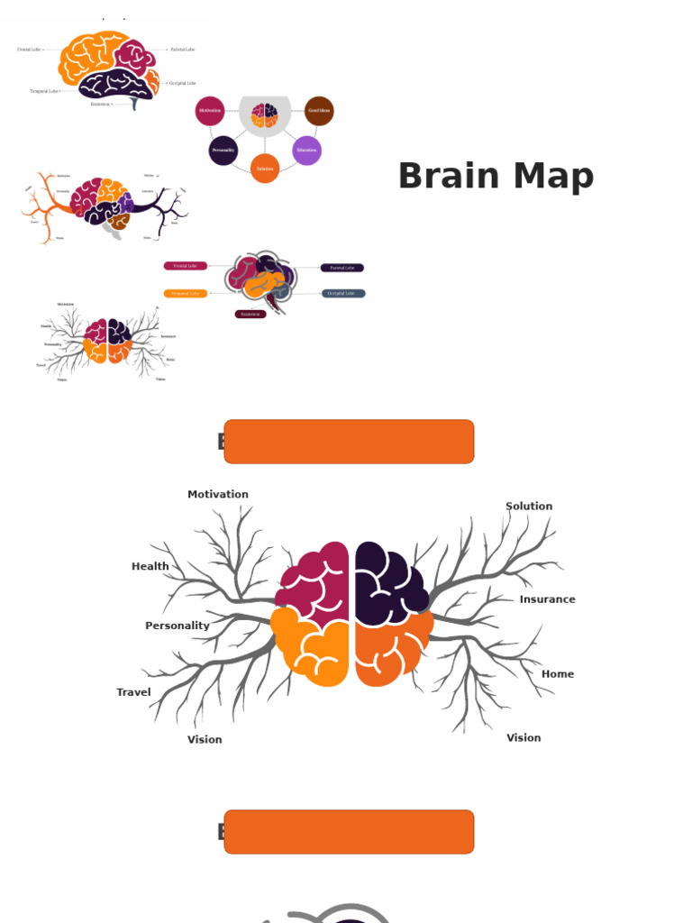 Slide - Egg-89172-Brain Map Template | PDF
