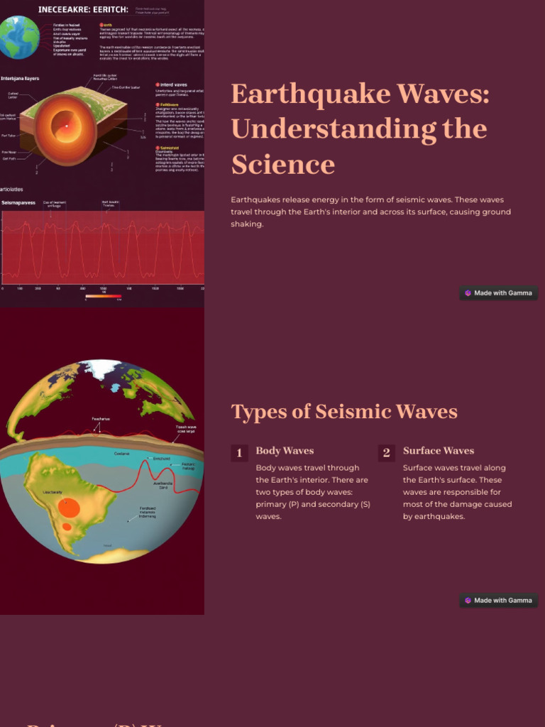 Earthquake Waves: Types and Safety Tips | PDF | Earthquakes | Seismology