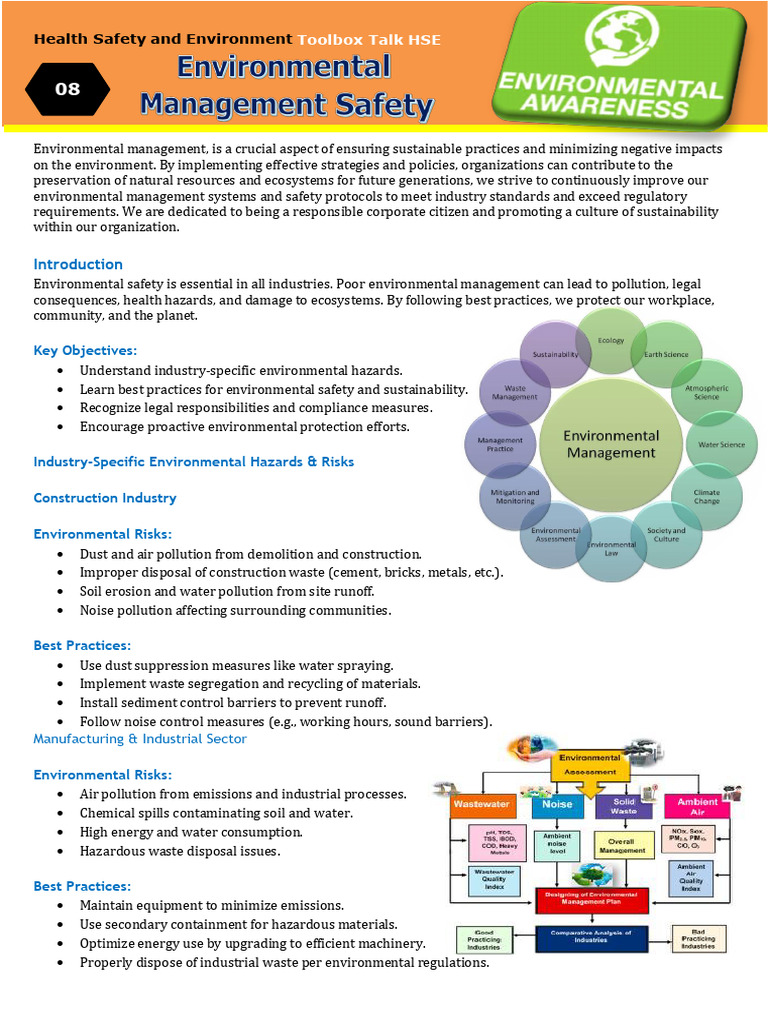 Environmental Management Safety 1743663979 | PDF | Agriculture | Pollution
